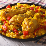 Paella cu pui – Pieptosu
